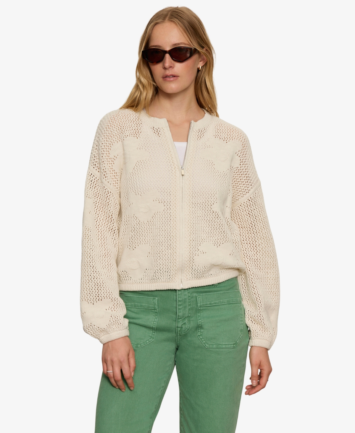 Click here for Sanctuary Petite Daily Escape Flower Pop Front-Zip... prices