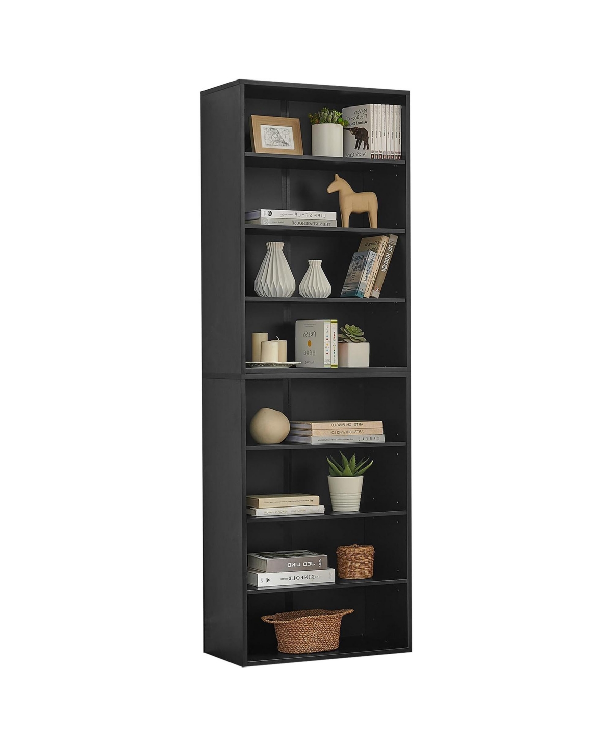 Click here for Rainsken Wood Bookshelf  8-Layer Storage Display R... prices