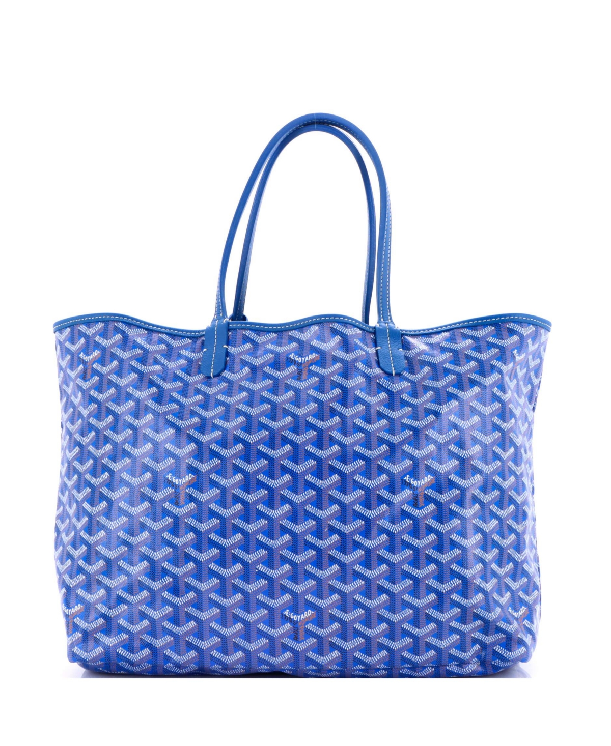 Click here for Pre-Owned Goyard Pm Saint Louis Tote Coated Canvas... prices