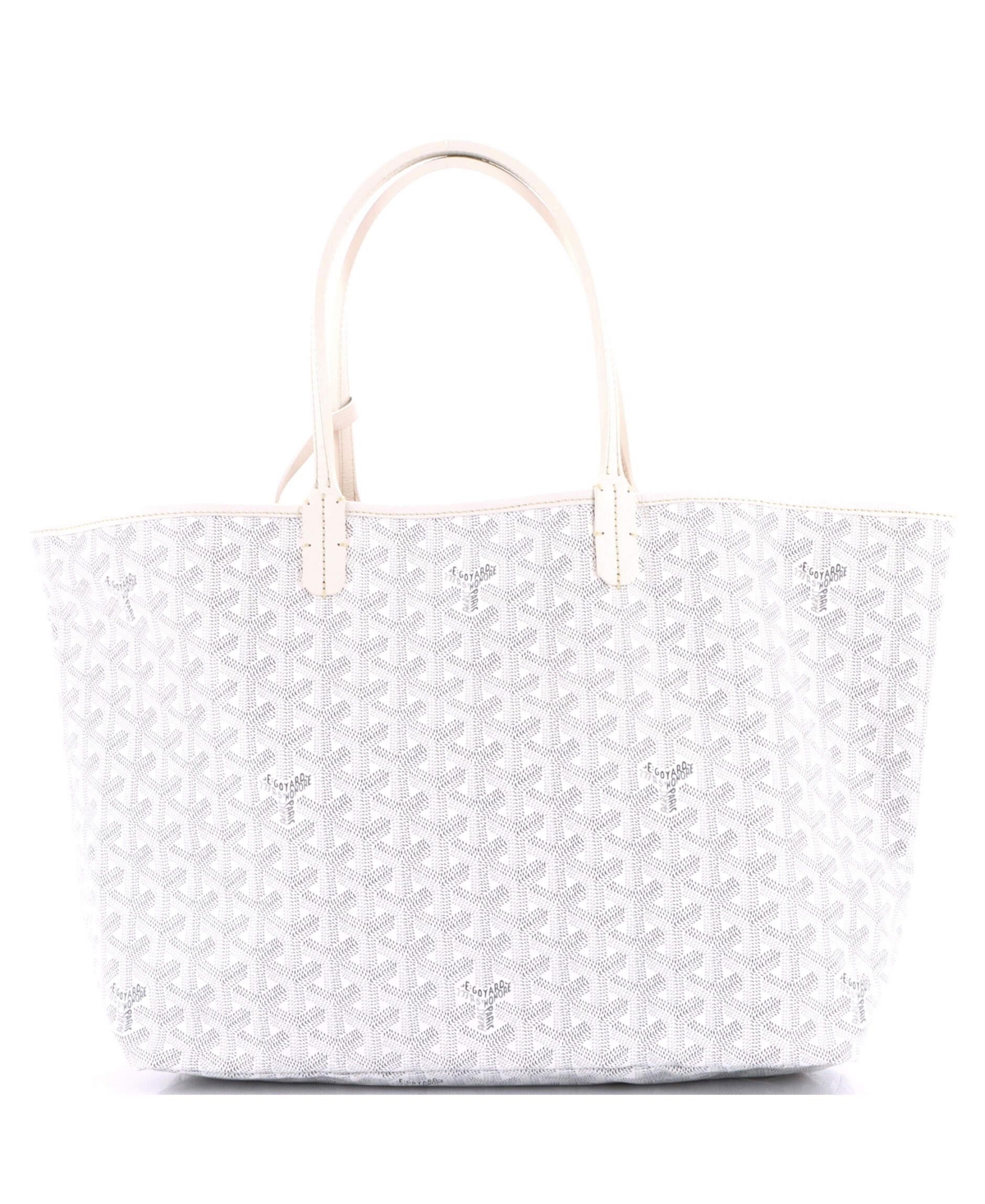 Click here for Pre-Owned Goyard Pm Saint Louis Tote Coated Canvas... prices