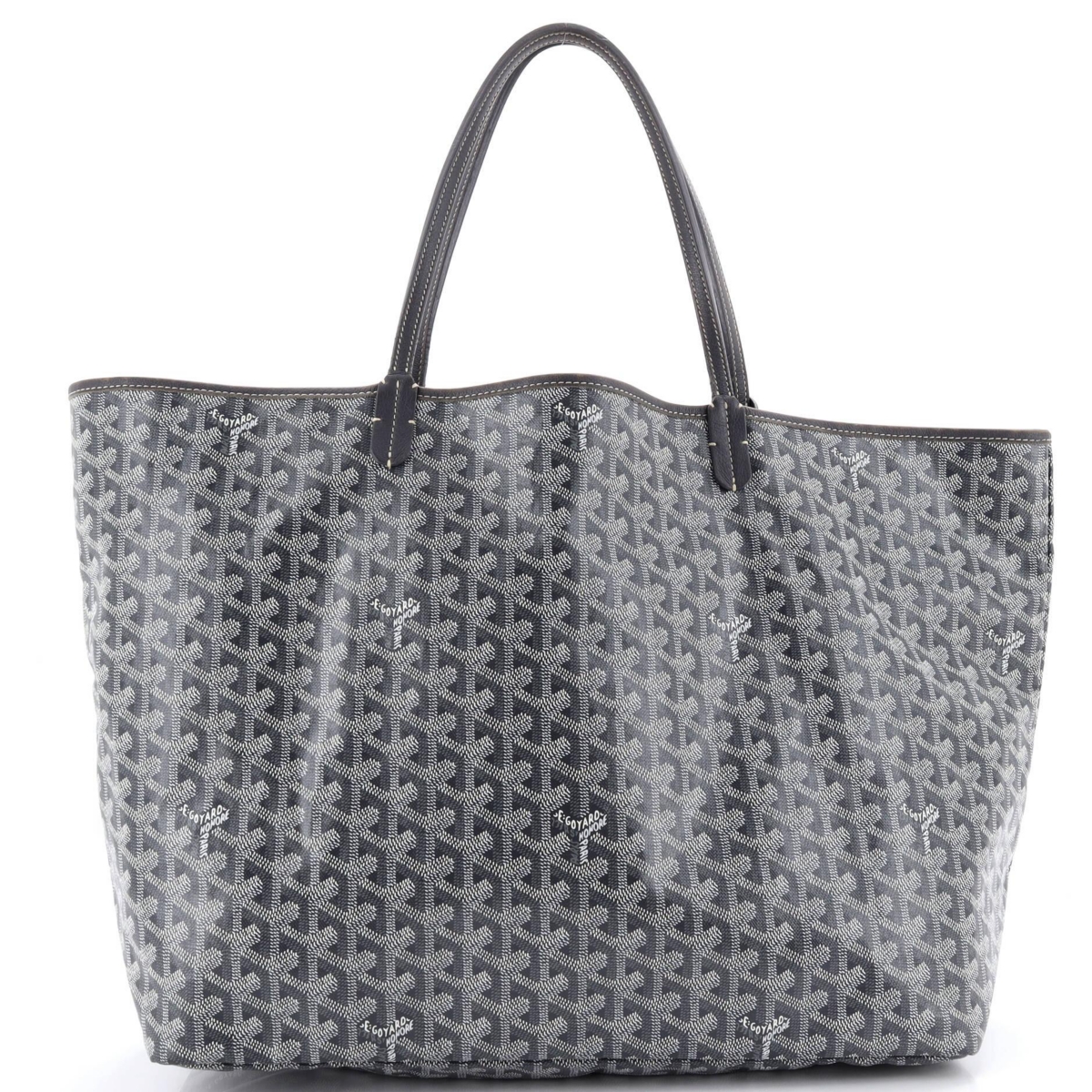 Click here for Pre-Owned Goyard Gm Saint Louis Tote Coated Canvas... prices