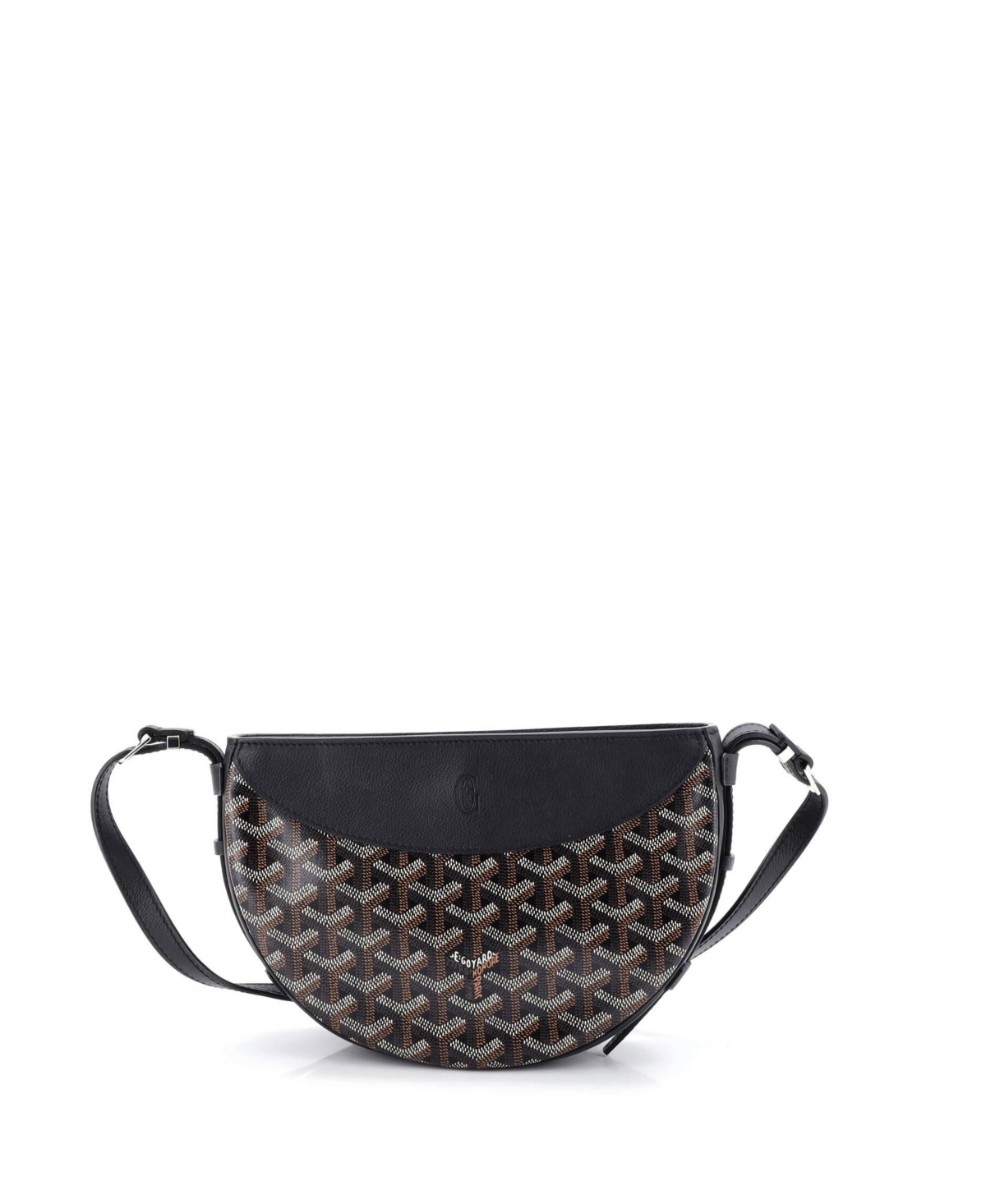 Click here for Pre-Owned Goyard Hirondelle Shoulder Bag Coated Ca... prices