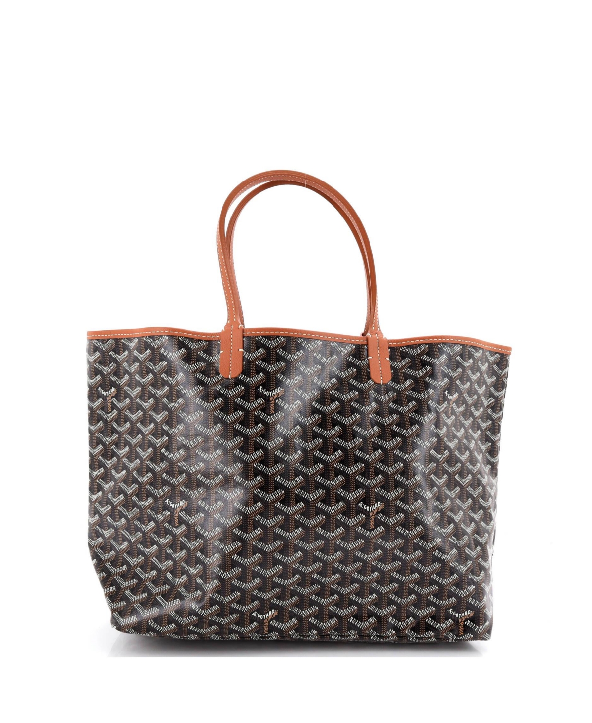 Click here for Pre-Owned Goyard Pm Saint Louis Tote Coated Canvas... prices