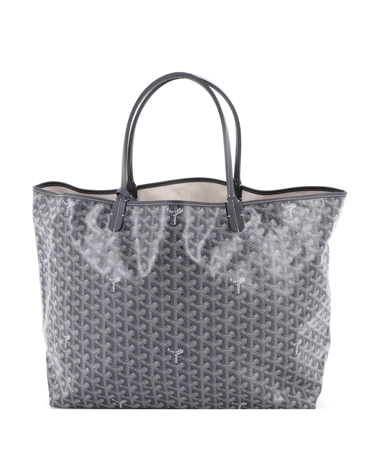 Click here for Pre-Owned Goyard Gm Saint Louis Tote Coated Canvas... prices