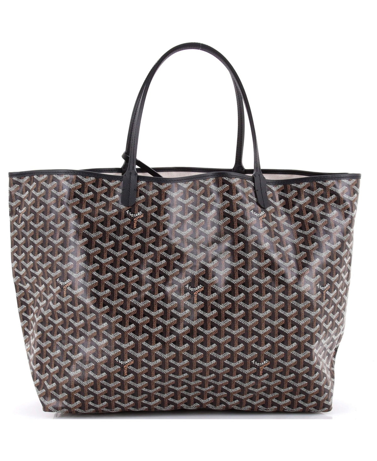 Click here for Pre-Owned Goyard Gm Saint Louis Tote Coated Canvas... prices