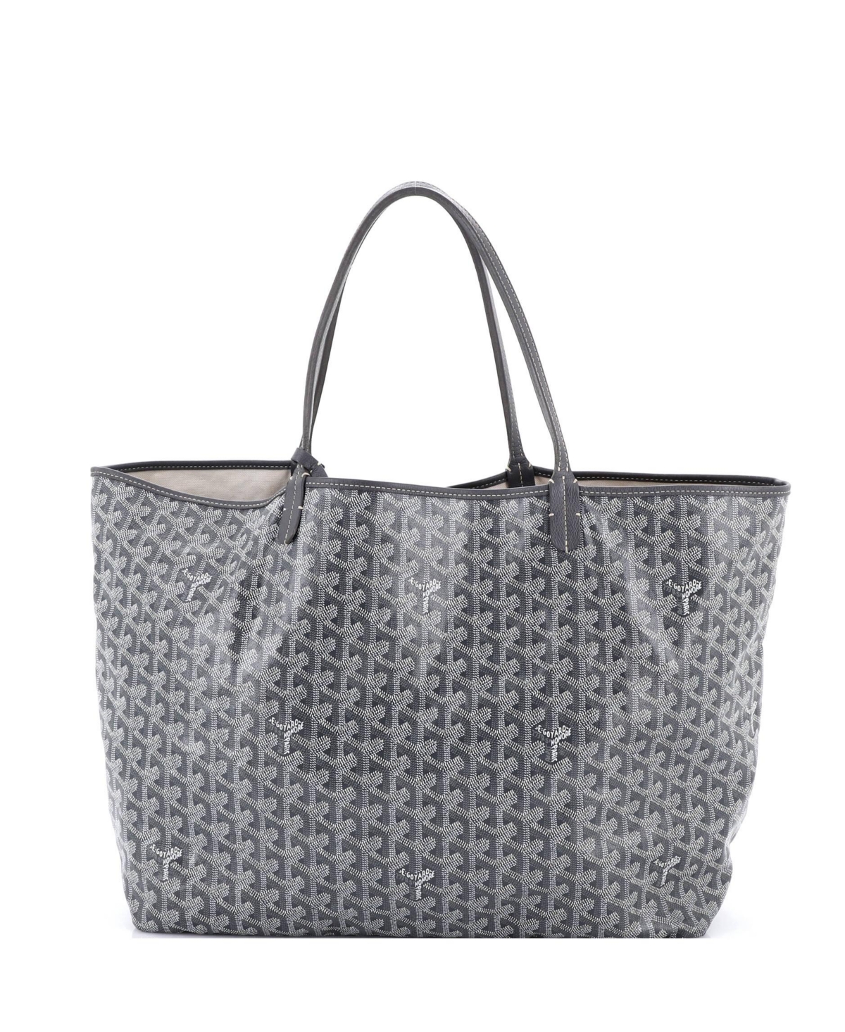 Click here for Pre-Owned Goyard Gm Saint Louis Tote Coated Canvas... prices