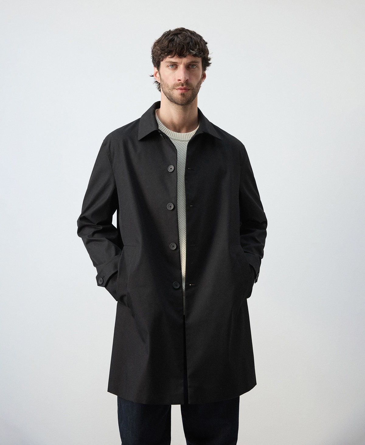 Click here for Mango Mens Water-Repellent Pockets Trench Coat - B... prices