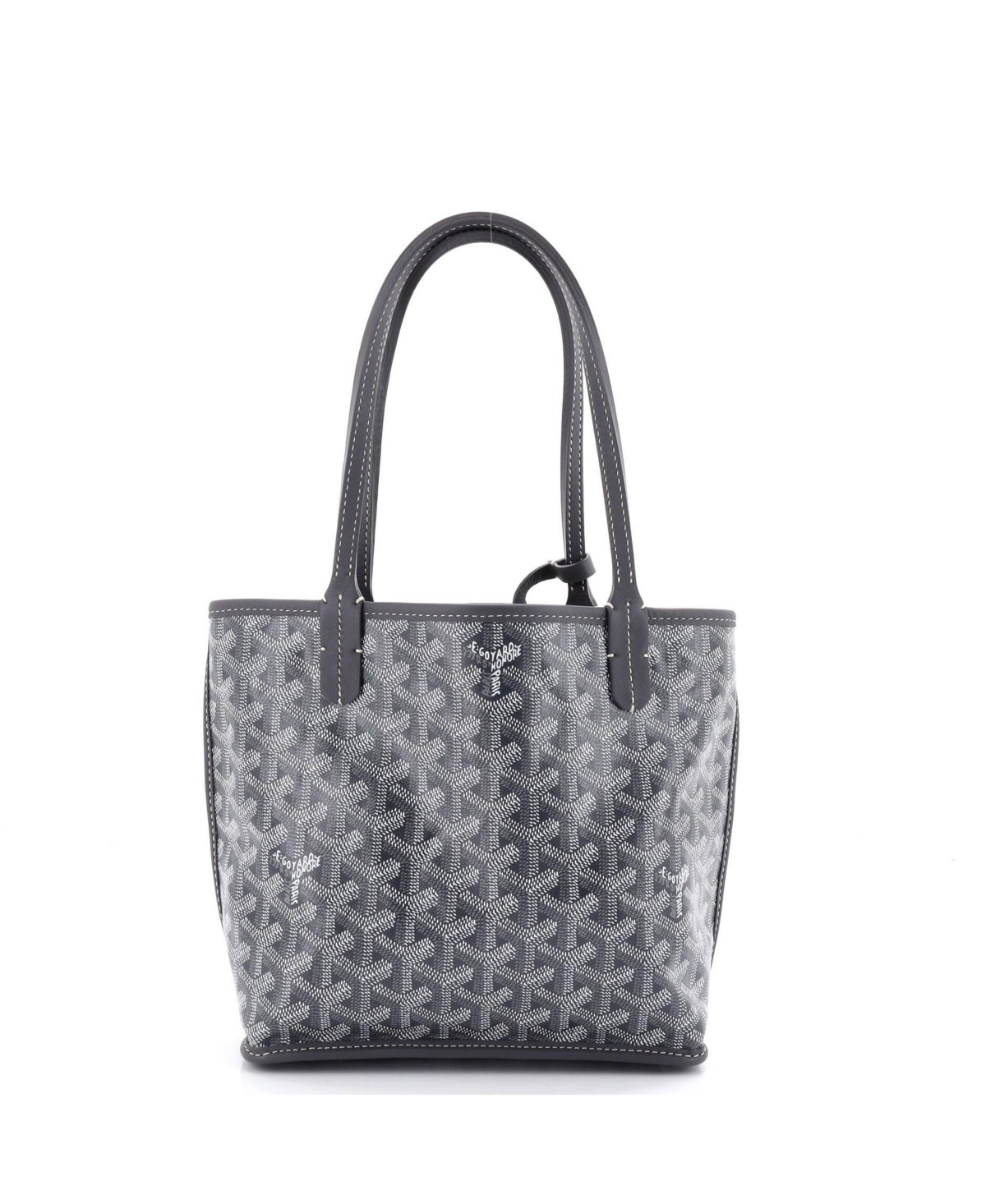 Click here for Pre-Owned Goyard Mini Anjou Reversible Tote Coated... prices