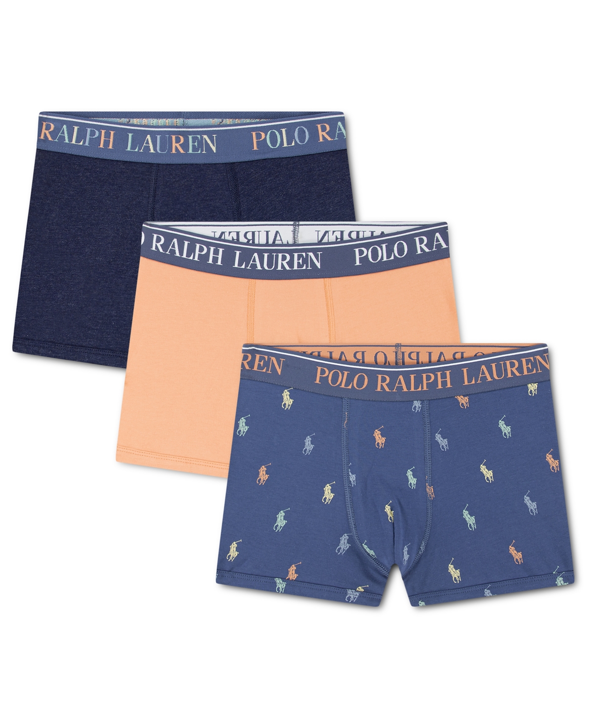 Click here for Polo Ralph Lauren Big Boys Cotton Stretch Boxer Br... prices