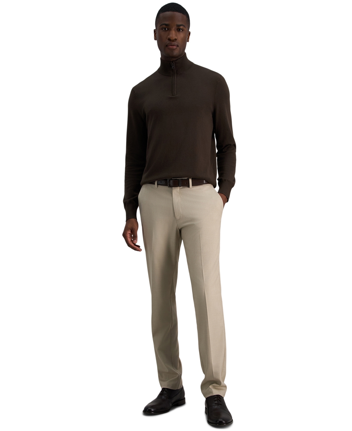 Click here for Kenneth Cole Reaction Mens Slim-Fit Dress Pants -... prices