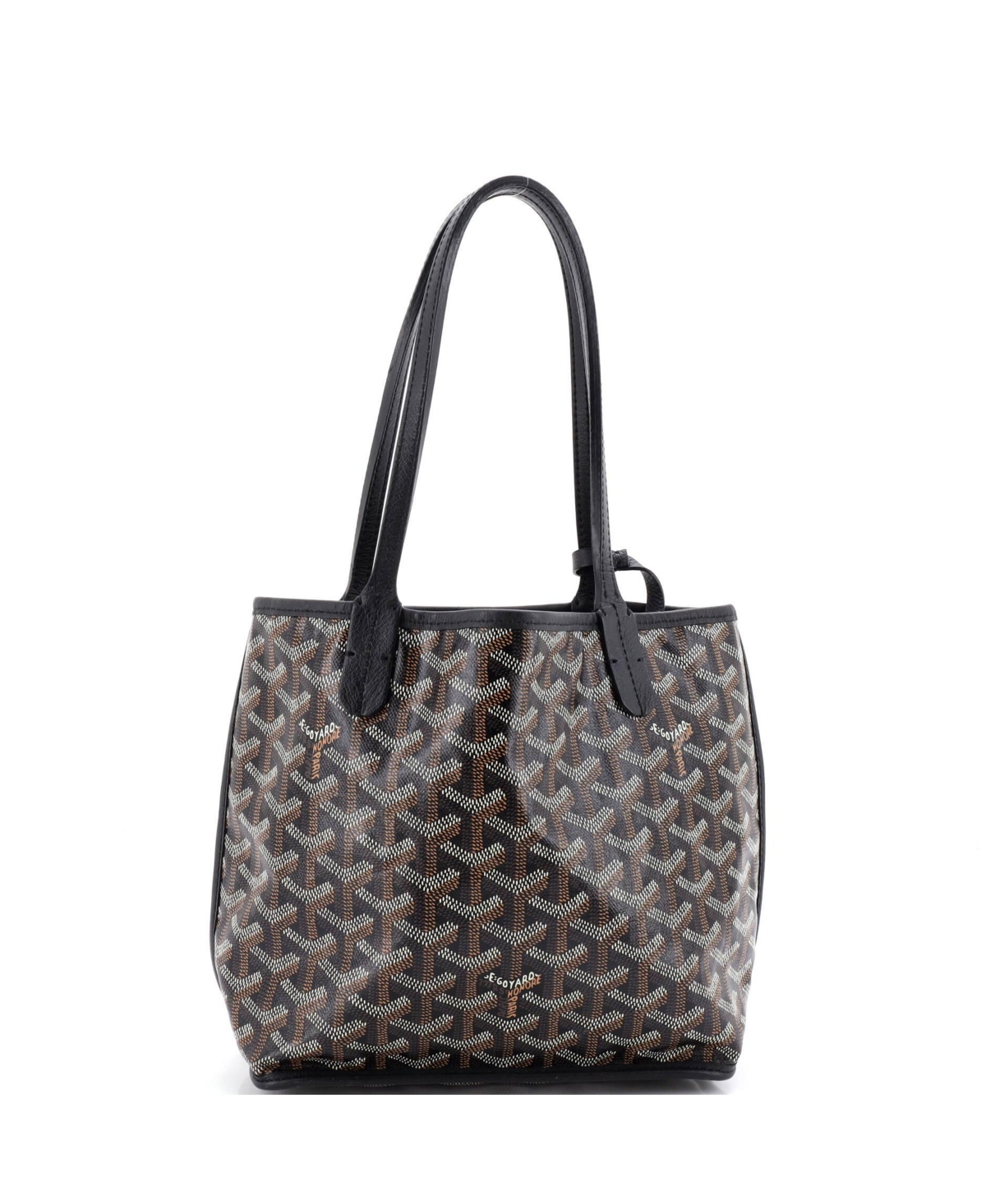 Click here for Pre-Owned Goyard Mini Anjou Reversible Tote Coated... prices