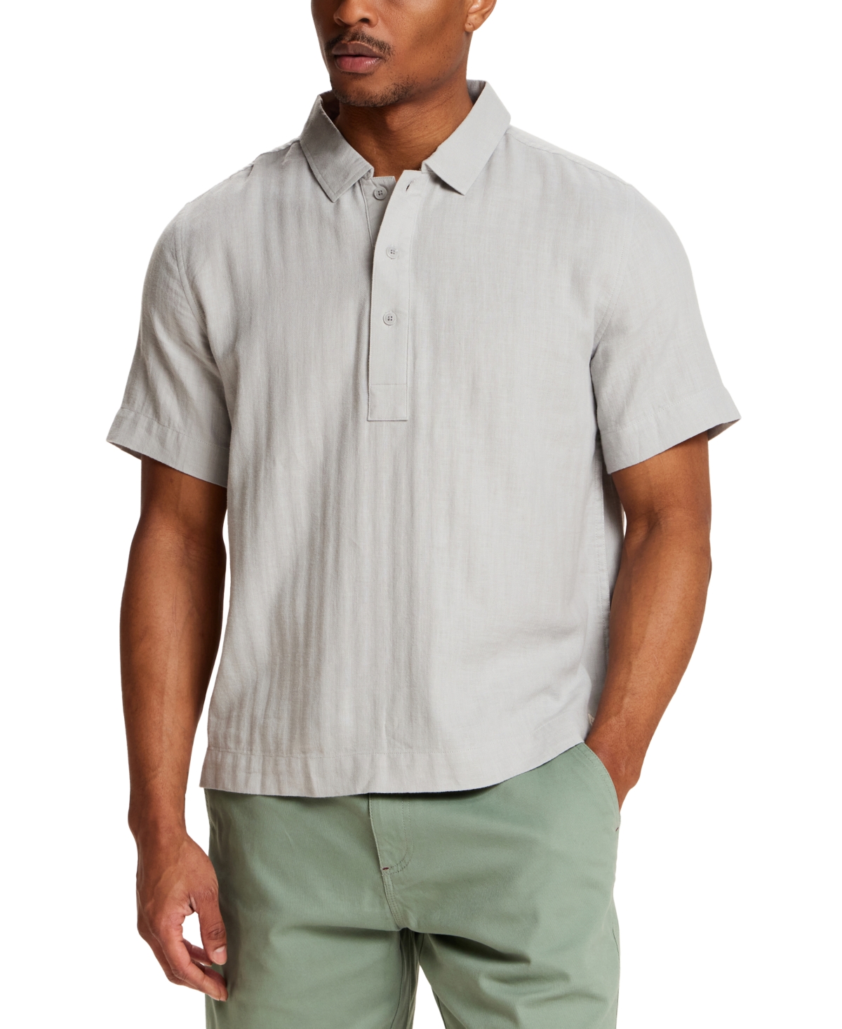 Click here for Weatherproof Vintage Mens Short-Sleeve Solid Polo... prices