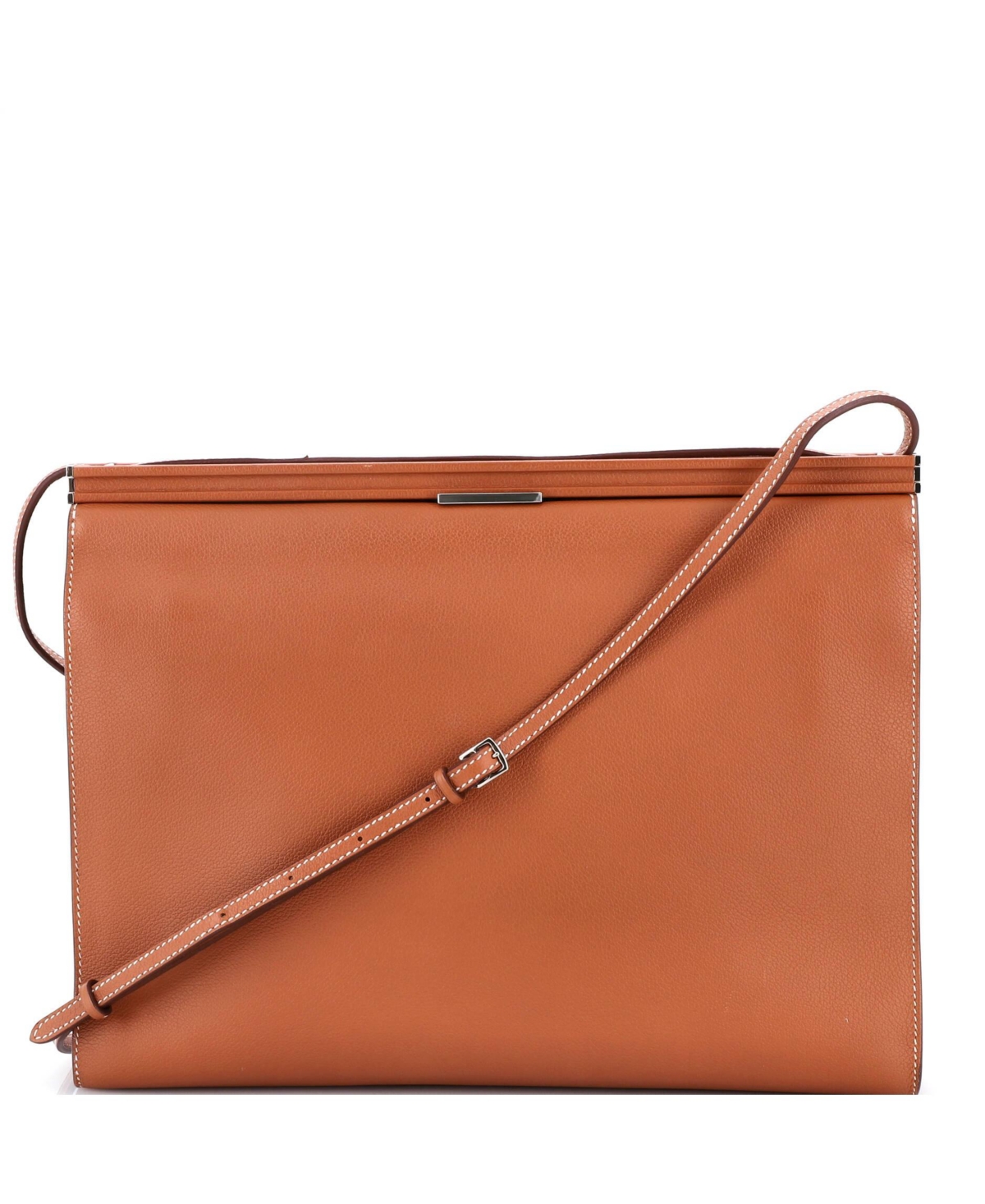 Click here for Pre-Owned HERMES 33 Clic-h Shoulder Bag Evercolor... prices