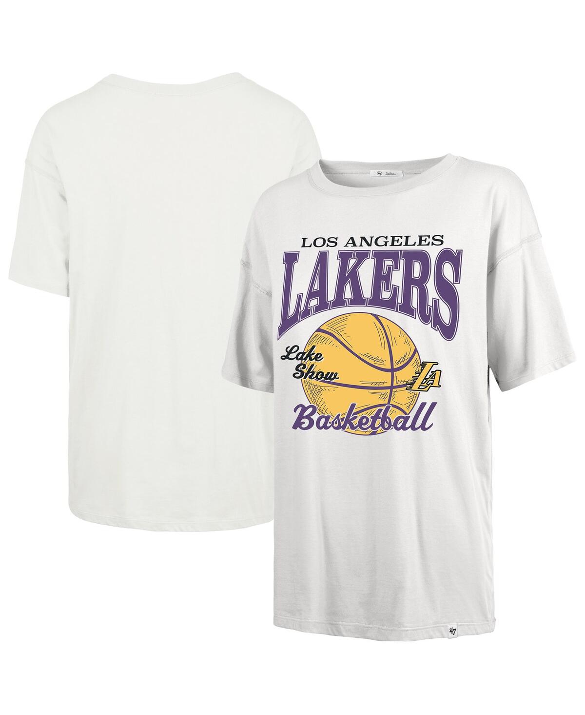 Click here for 47 Brand WomensÂ White Los Angeles Lakers City Edi... prices