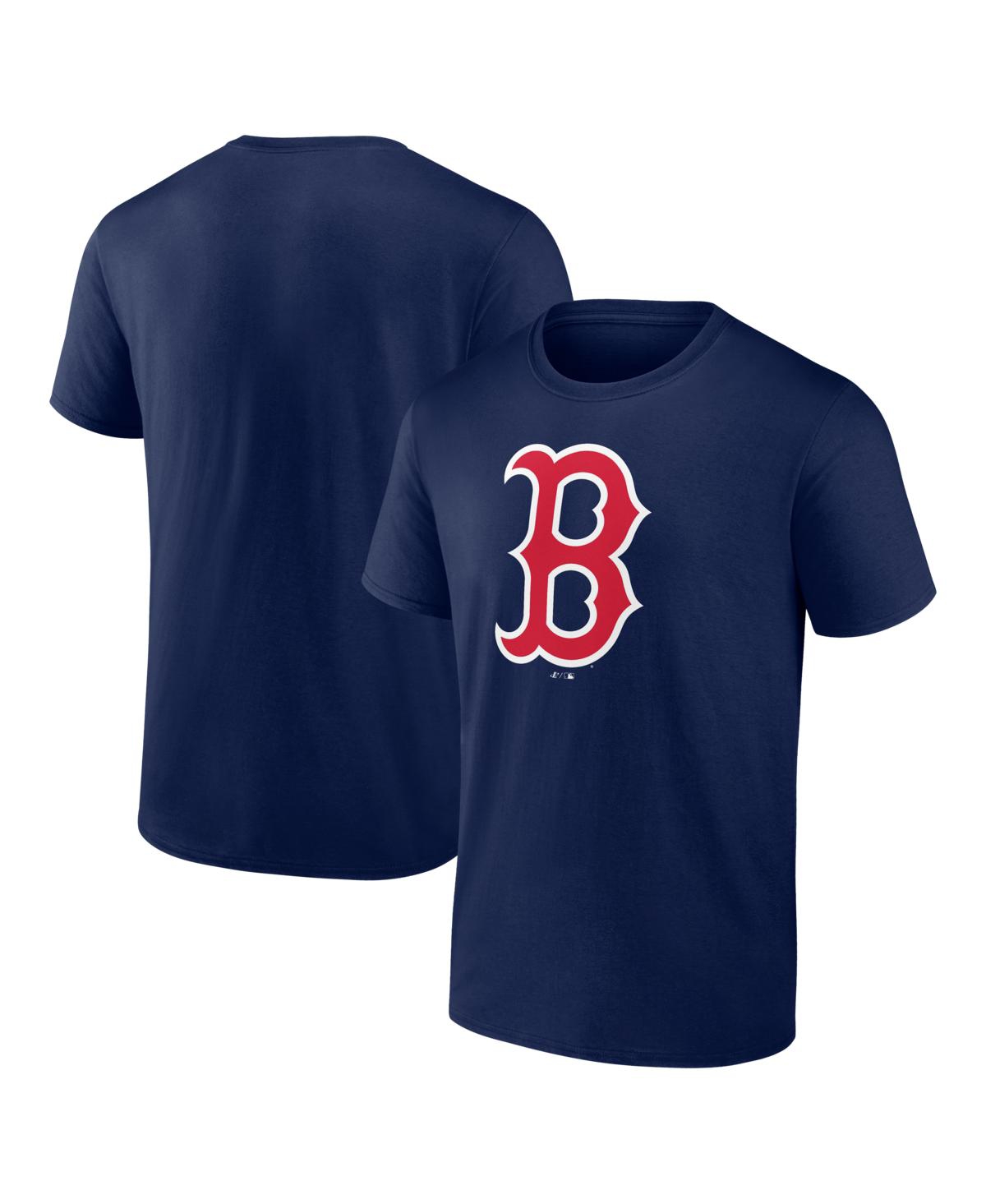Click here for Logo Athletic Mens Navy Boston Red Sox Logo T-Shir... prices
