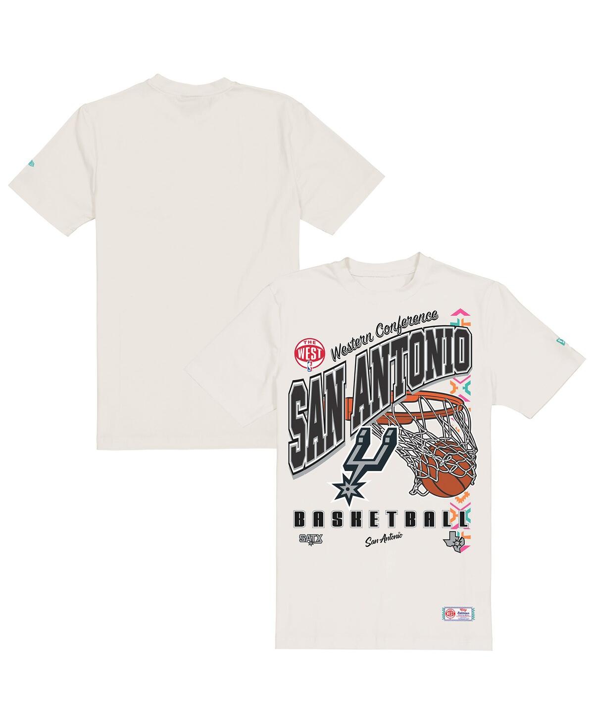 Click here for New Era Mens Cream San Antonio Spurs Oversized Cit... prices