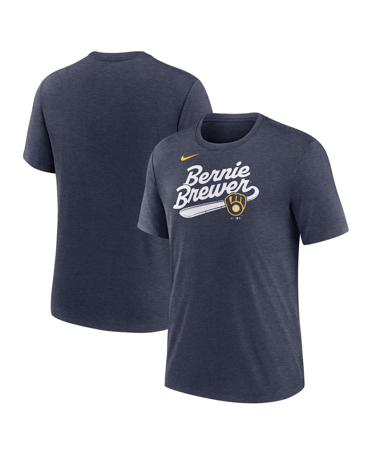 Click here for Nike Mens Heather Navy Milwaukee Brewers Mascot Sl... prices