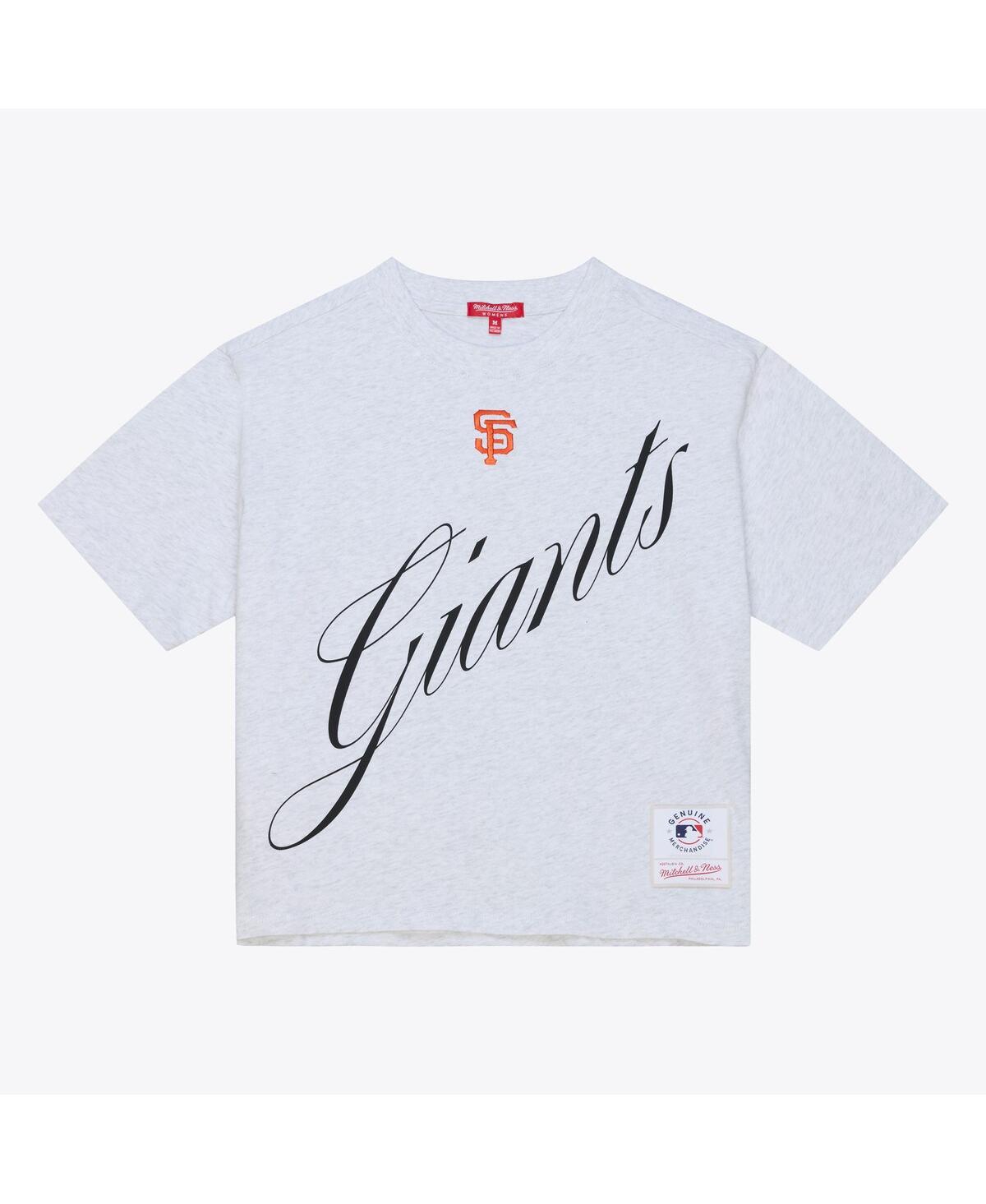 Click here for Mitchell & Ness Womens Heather Gray San Francisco... prices