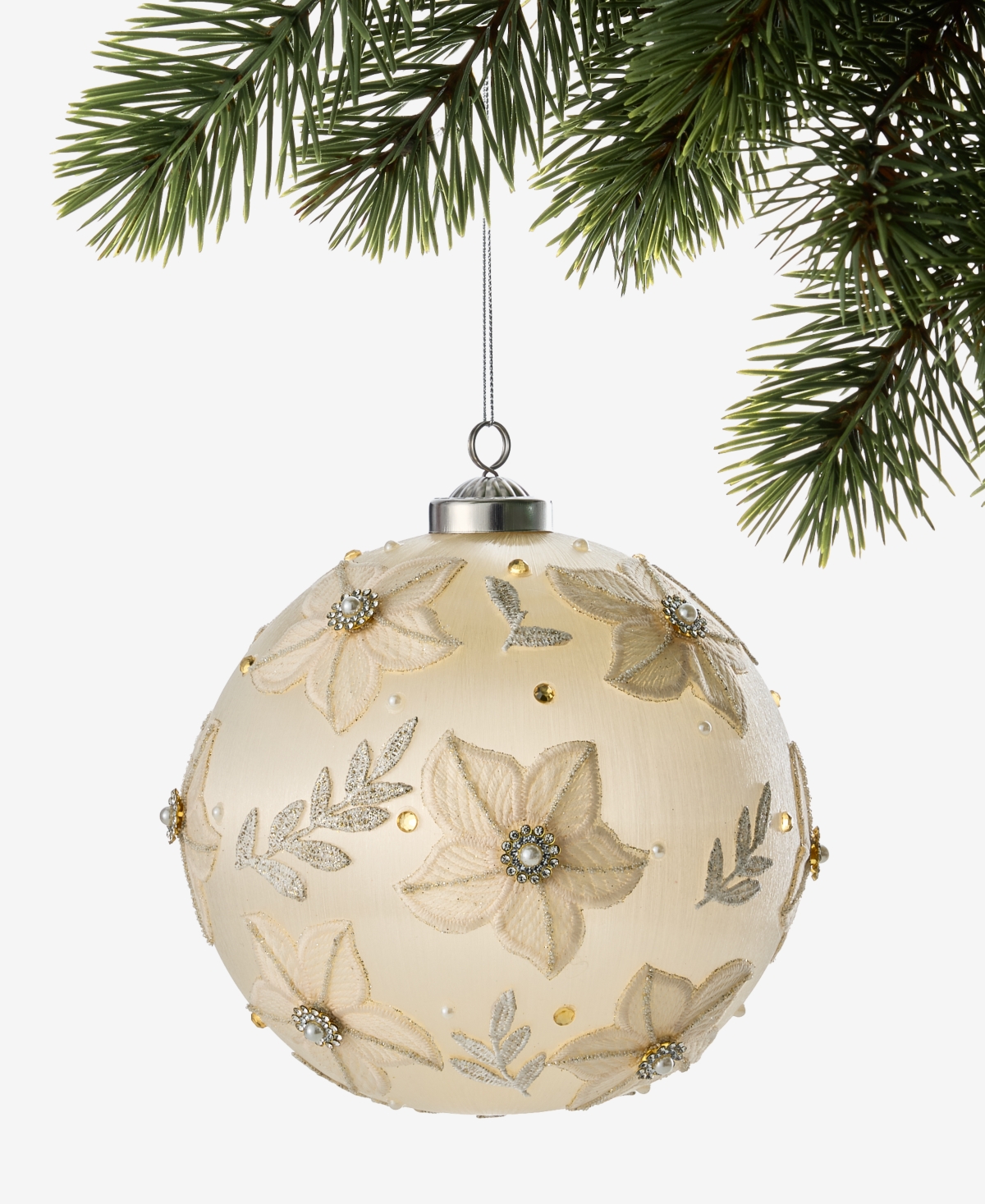 Click here for Holiday Lane Gilded Glamour Ball Ornament  Macys E... prices