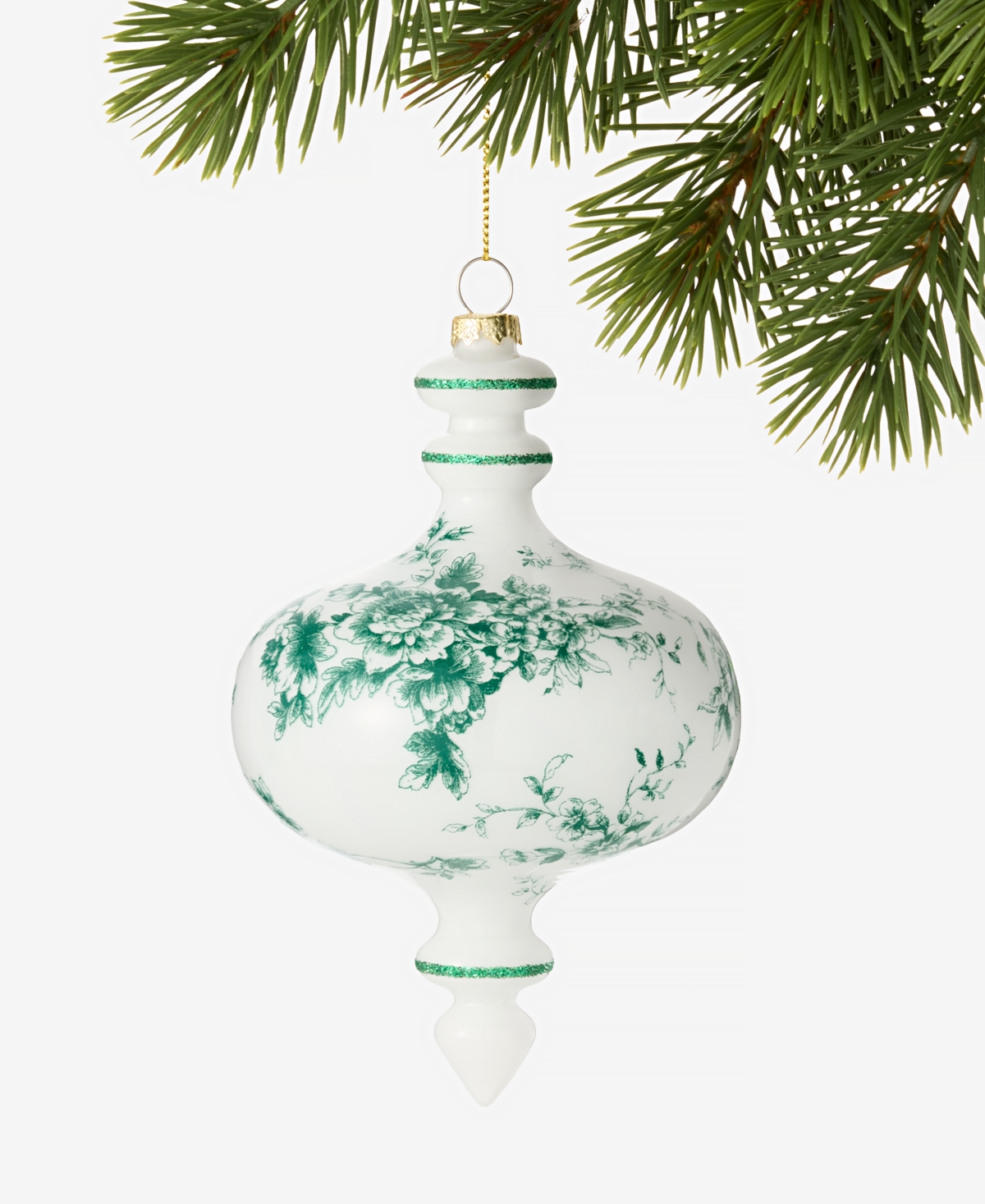 Click here for Holiday Lane Holiday Toile Drop Ornament  Macys Ex... prices
