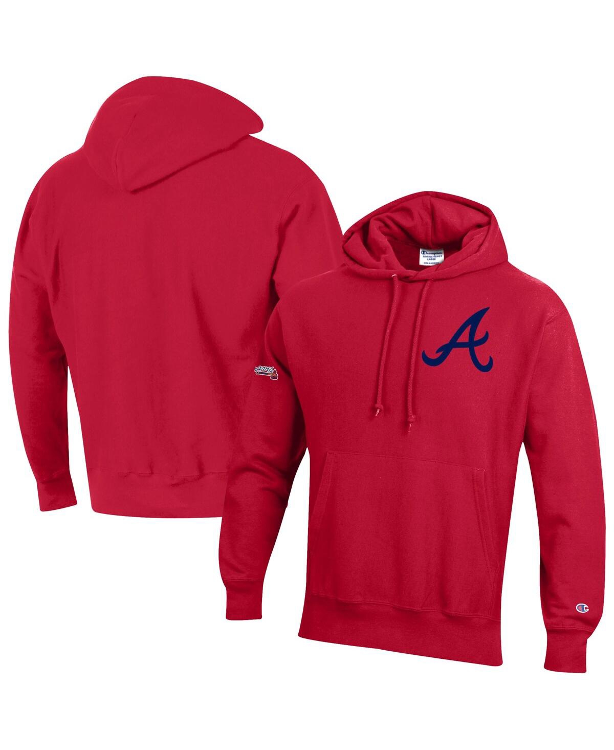 Click here for Champion Mens Scarlet Atlanta Braves Reverse Weave... prices