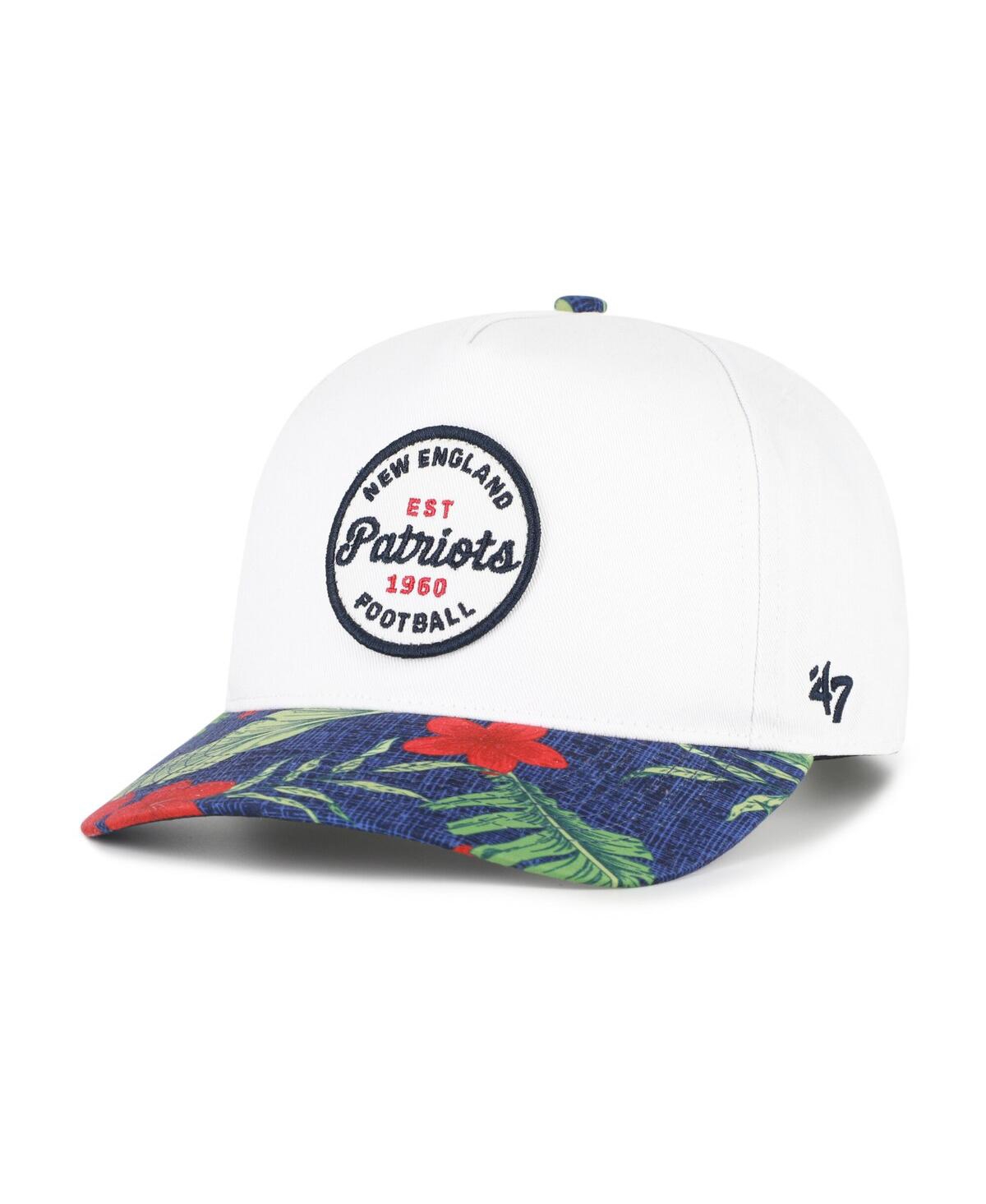 Click here for 47 Brand Mens White/Navy New England Patriots Beac... prices