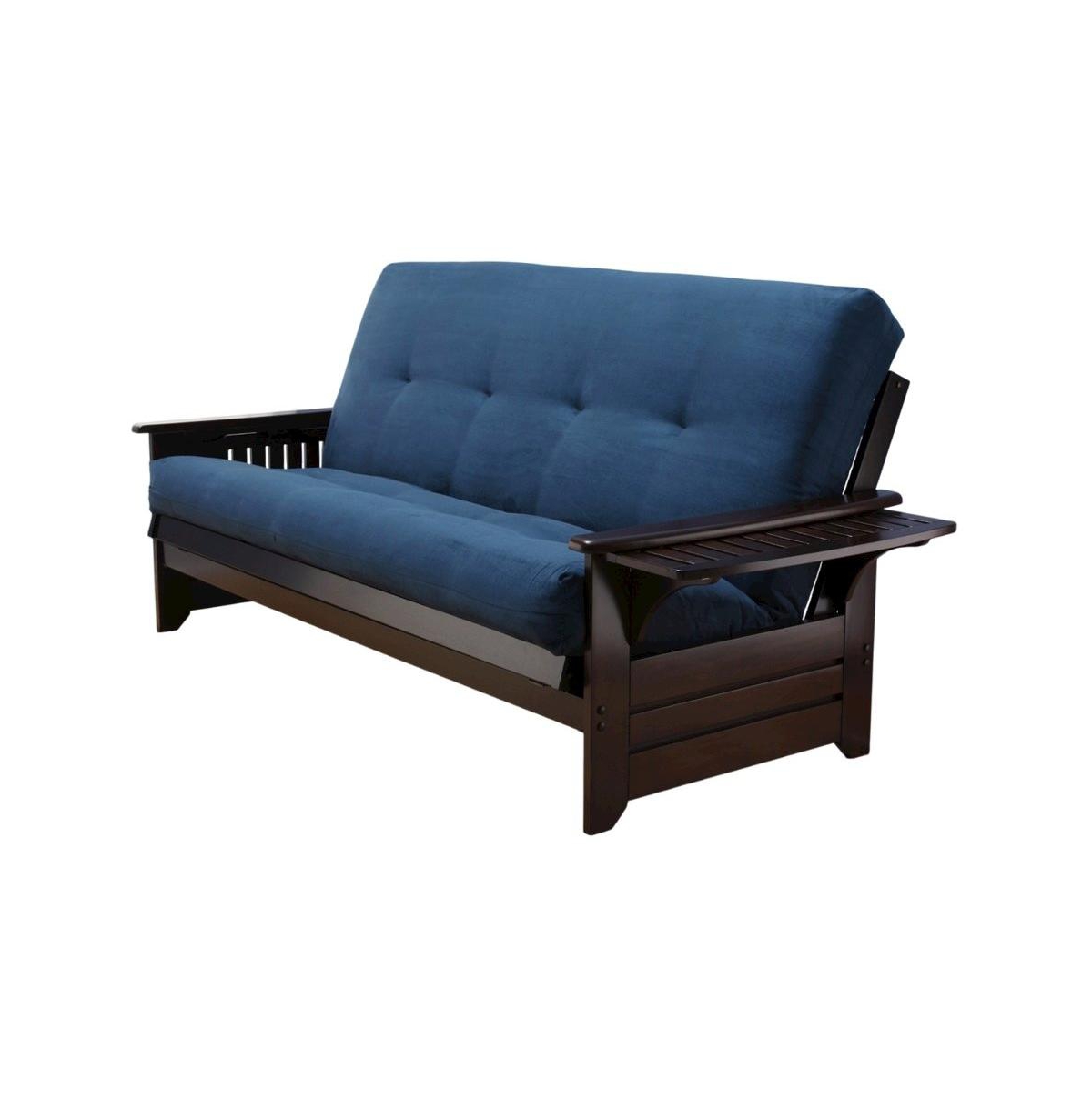 Click here for Kodiak Phoenix Frame-Espresso Finish-Suede Navy Ma... prices