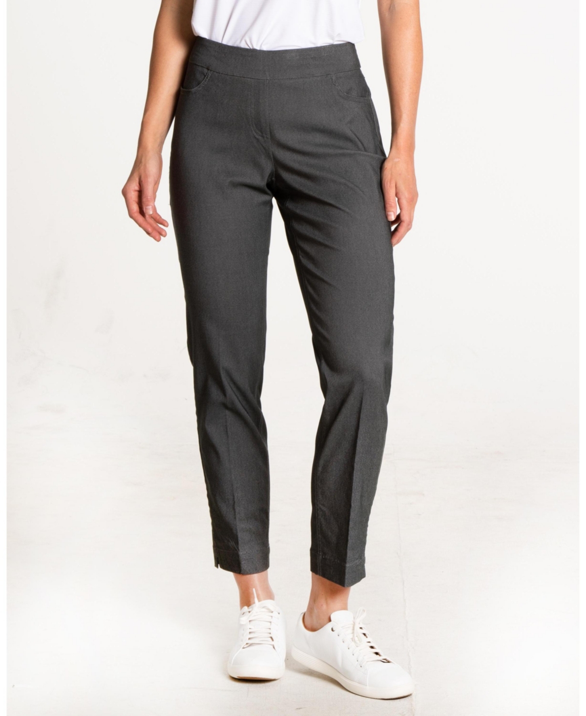 Click here for Sport Haley Womens Slimsation Ankle Pant - Dark gr... prices