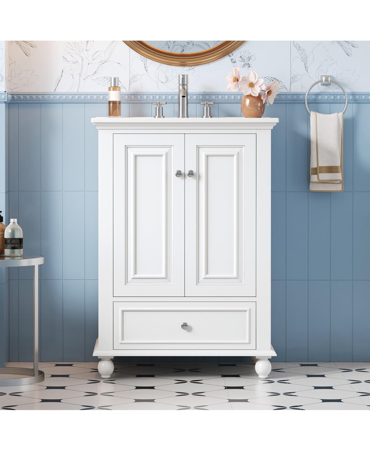 Click here for Sillysis 24 Inch Bathroom Vanity with Ceramic Sink... prices