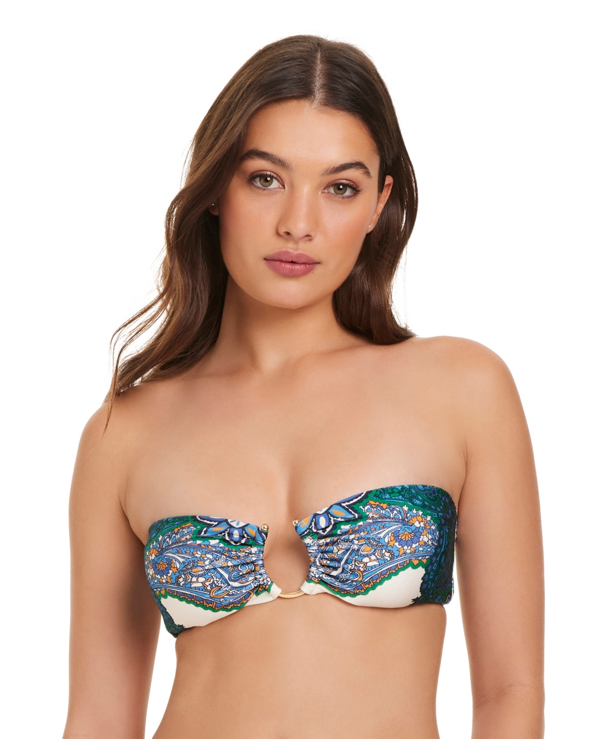 Click here for Red Carter Womens Solar Power U-Ring Bandeau-Neck... prices