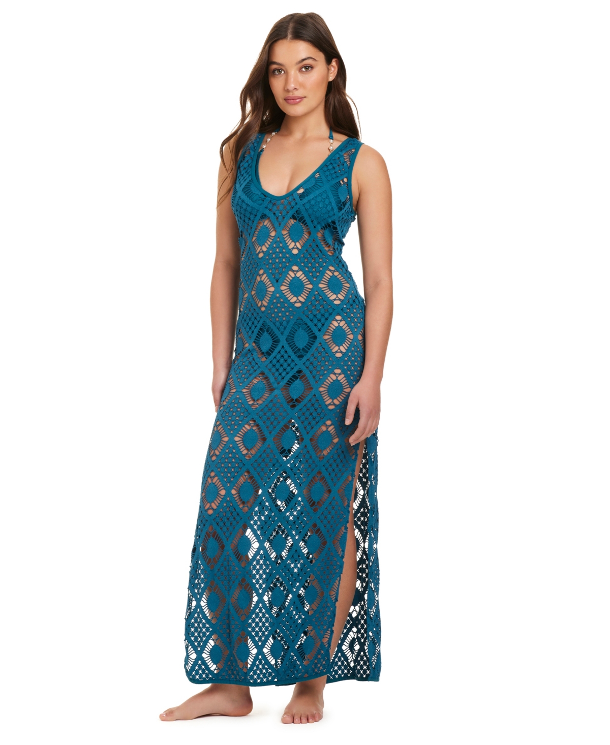 Click here for Red Carter Womens Tie-Back Long Tank Pull-On Dress... prices