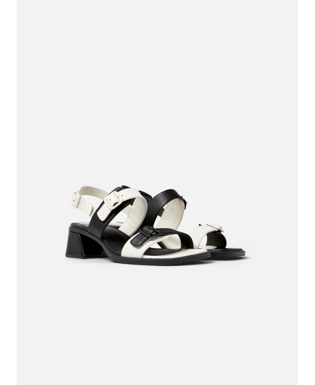 Click here for Camper Womens Kora Sandal Twins Leather 2-Strap Sa... prices