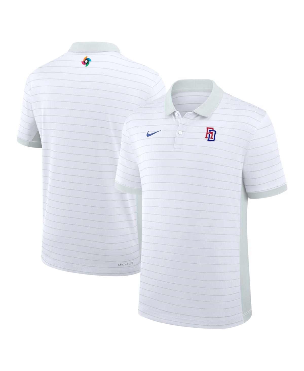 Click here for Nike Mens White Dominican Republic Baseball 2026 W... prices