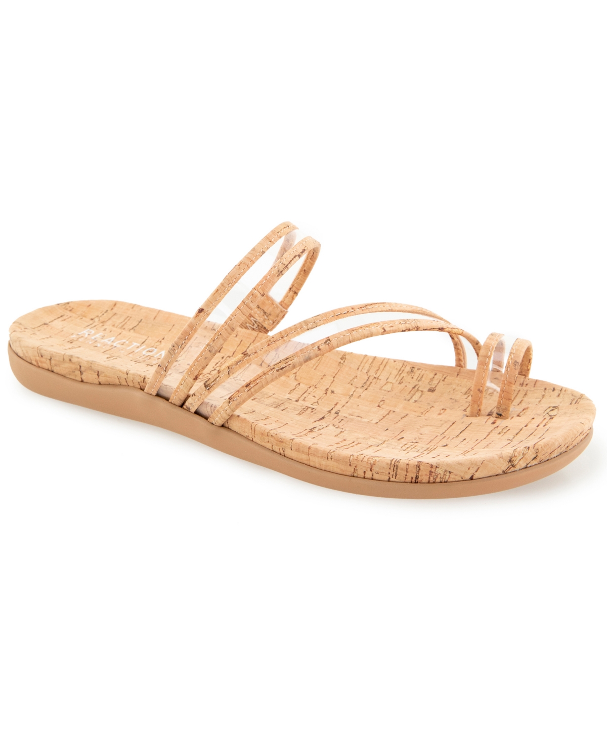 Click here for Kenneth Cole Reaction Womens Gia Flat Slip-On Sand... prices