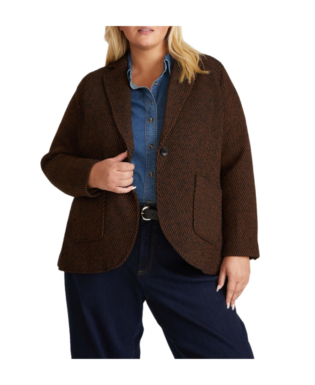 Click here for Universal Standard Plus Size Kidjo Tailored Wool J... prices