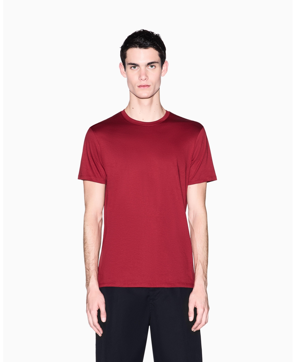 Click here for A|X Armani Exchange Mens Pima Crewneck T-Shirt - W... prices