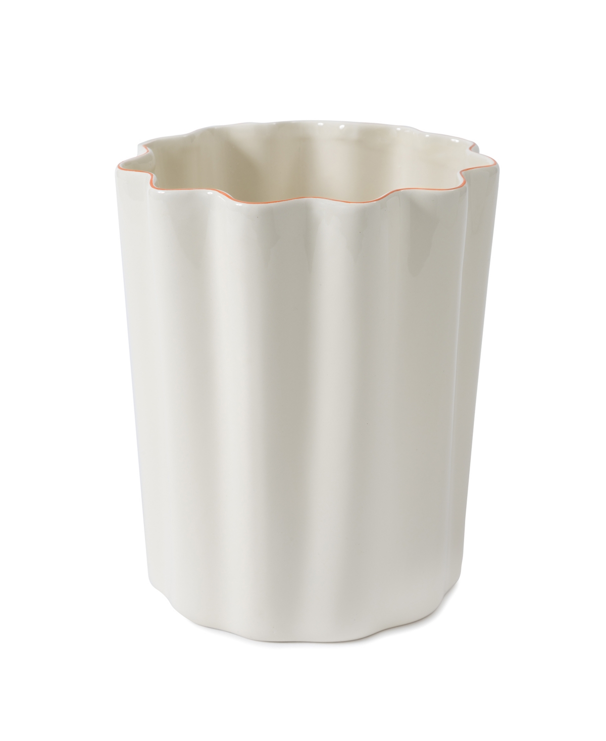 Click here for Cassadecor Mare Wastebasket - White  Orange prices