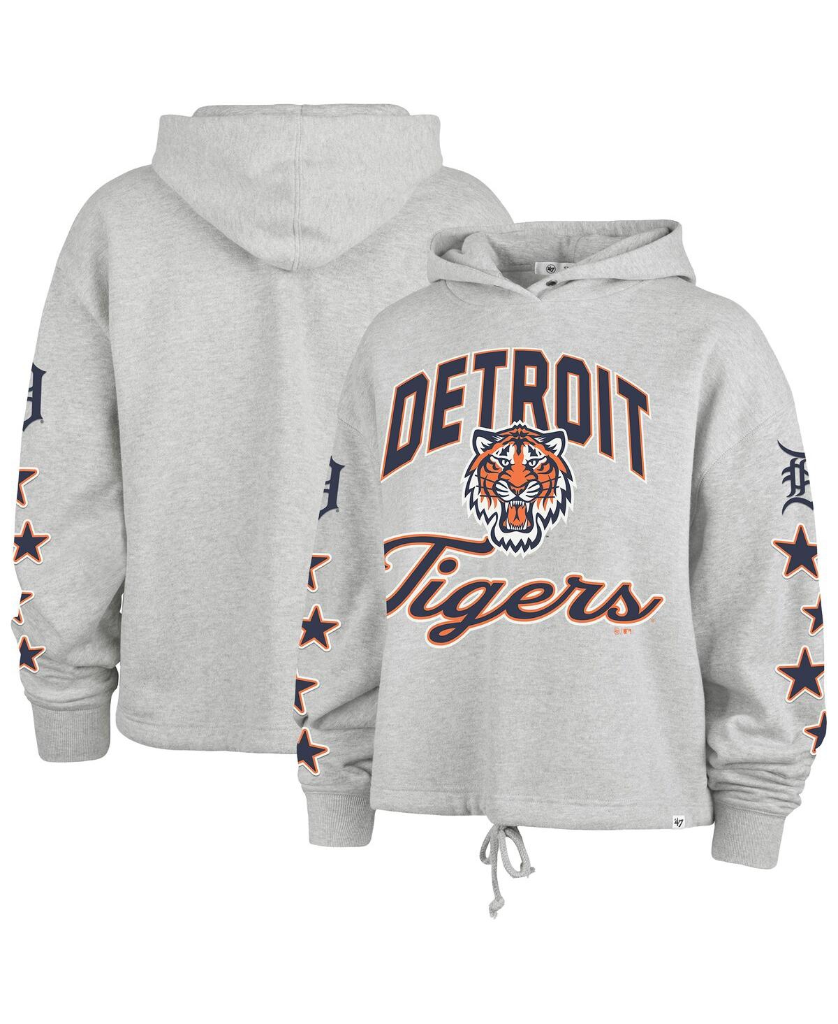 Click here for 47 Brand Womens Heather Gray Detroit Tigers Plus S... prices