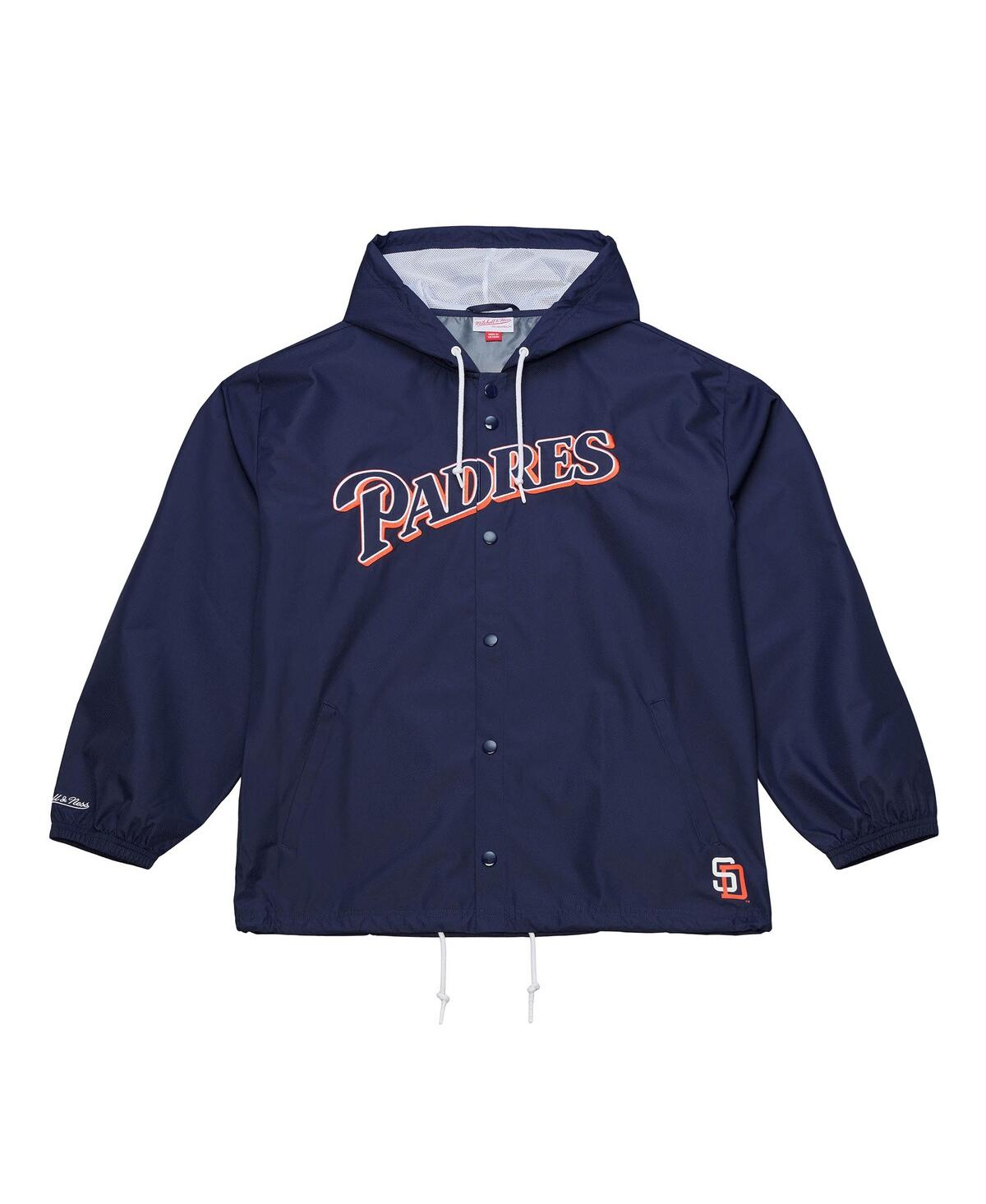 Click here for Mitchell & Ness Mens Navy San Diego Padres Full-Sn... prices