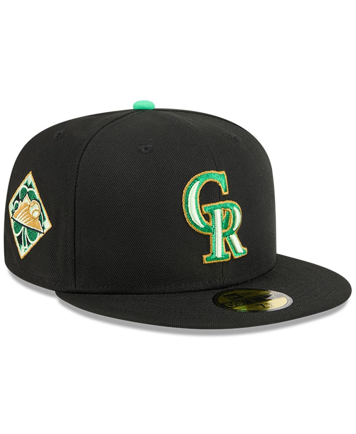Click here for New Era Mens Black Colorado Rockies 2026 St. Patri... prices