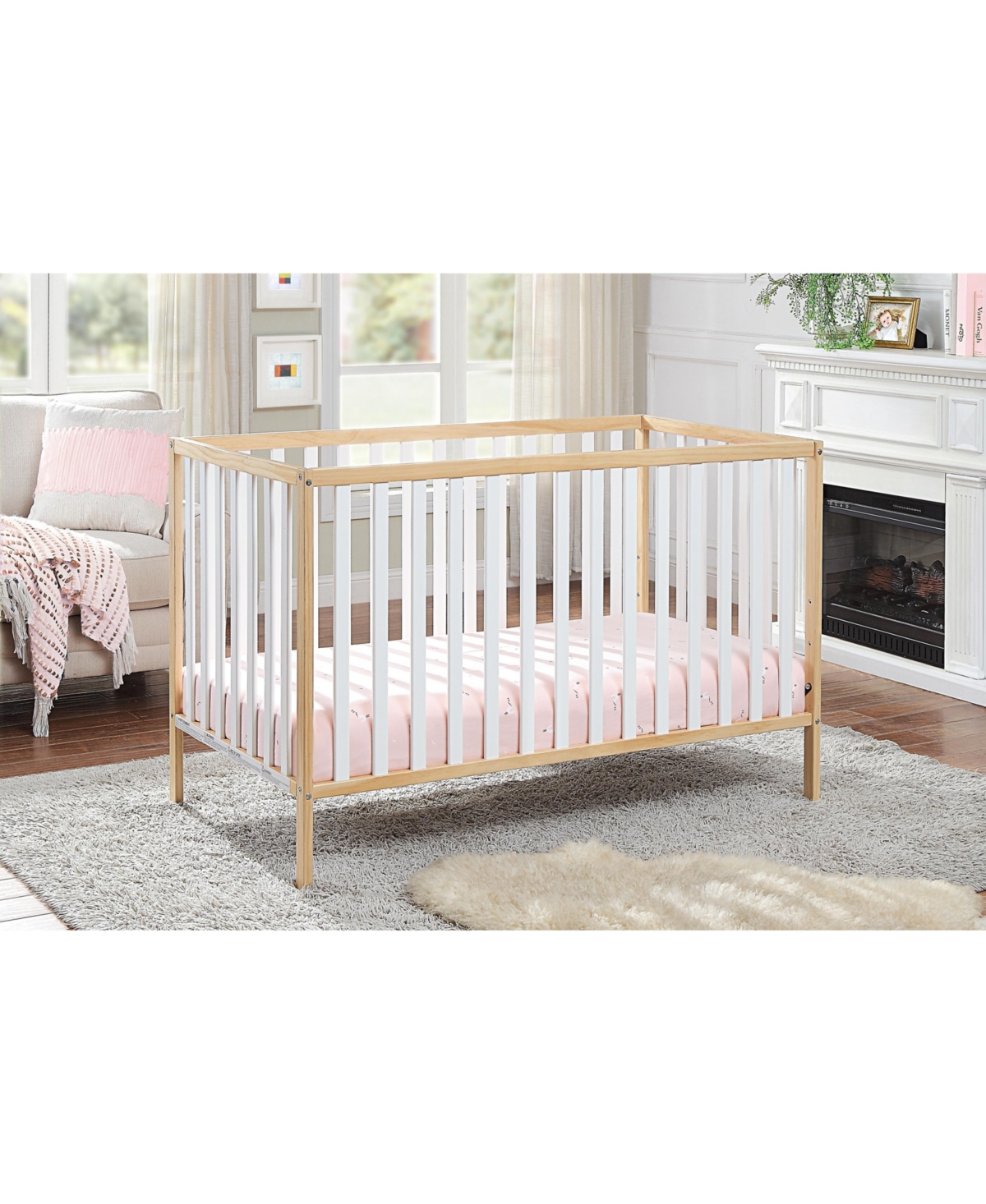 Click here for flynama 3 in 1 convertible island crib with modern... prices