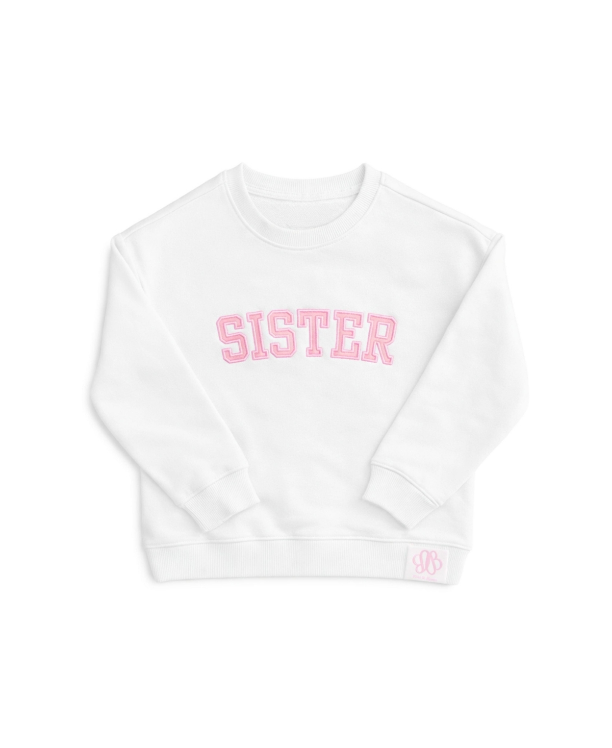 Click here for Bits & Bows Toddler Girls Sister Sweatshirt - Whit... prices