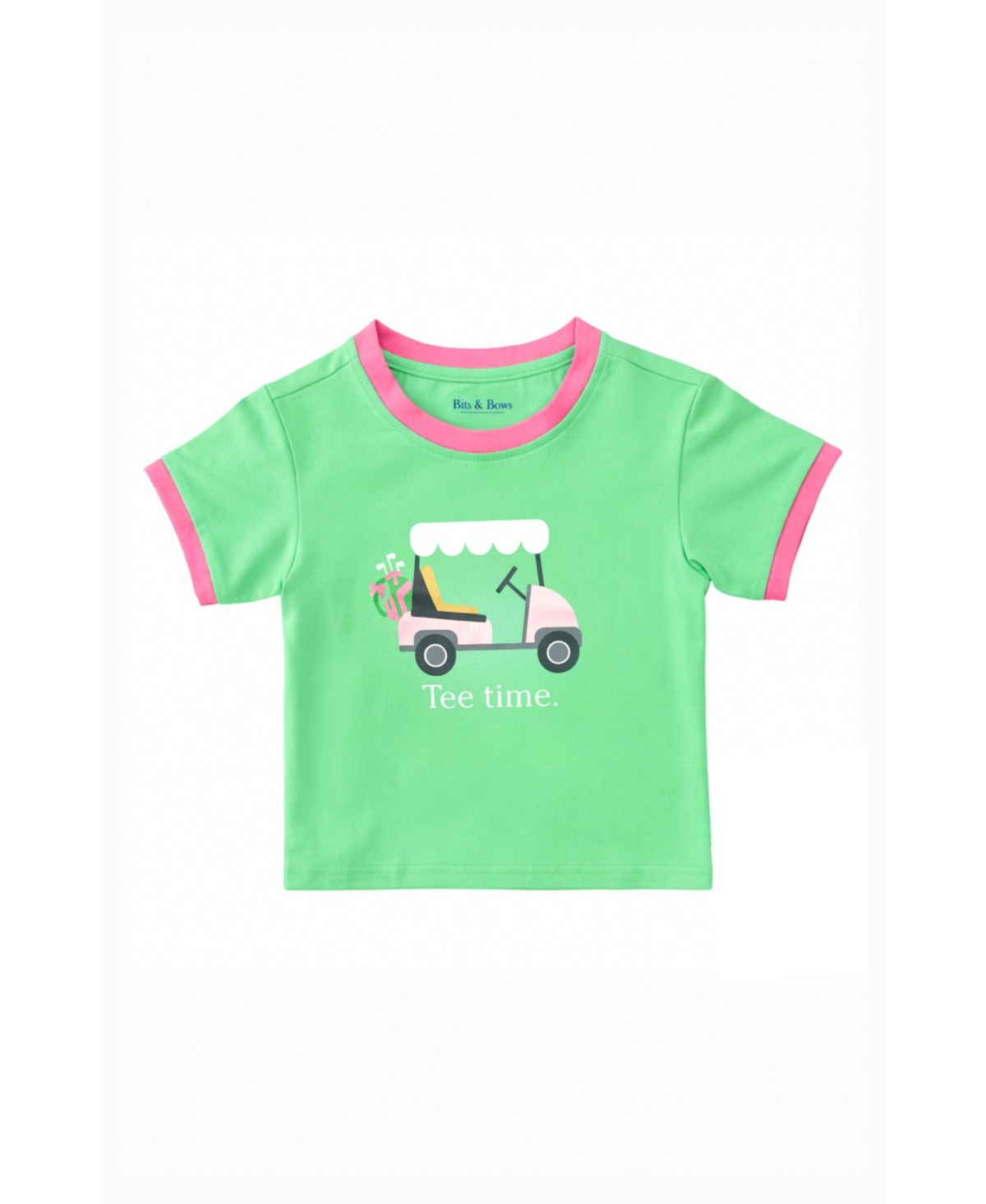 Click here for Bits & Bows Toddler Girls Golf Tee Time T-Shirt -... prices