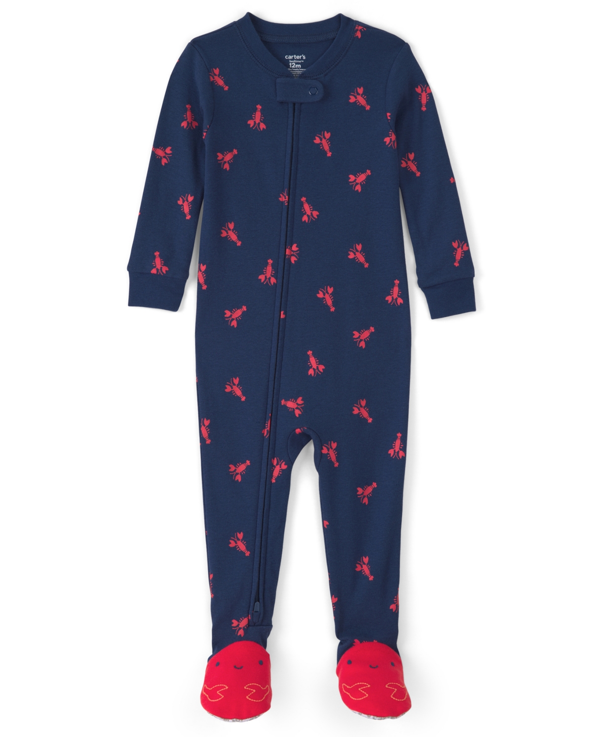 Click here for Carters Baby Boys Long-Sleeve Sleep & Play - Blue prices