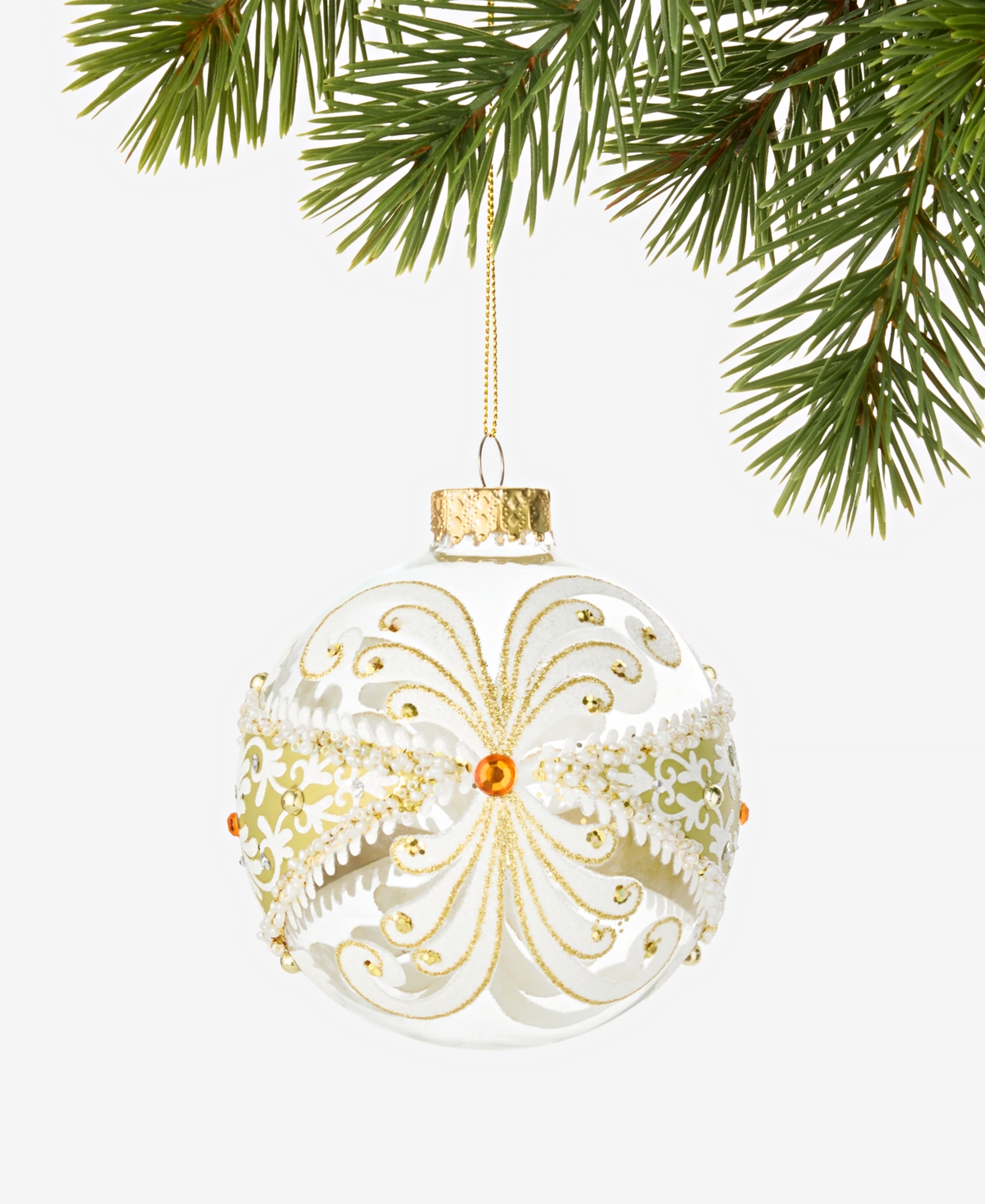 Click here for Holiday Lane Gilded Glamour Butterfly Ornament  Ma... prices