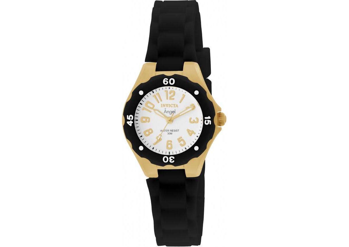 Click here for Invicta Womens 1629 Angel Quartz White Dial Watch... prices