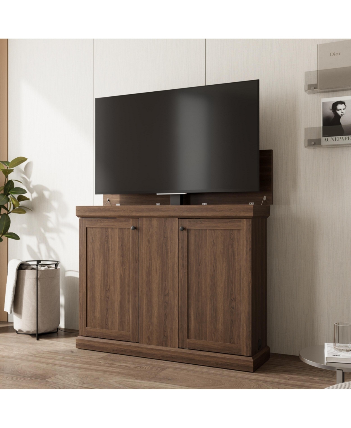 Click here for Homsee 50 Automatic Lifting Tv Stand with Remote C... prices