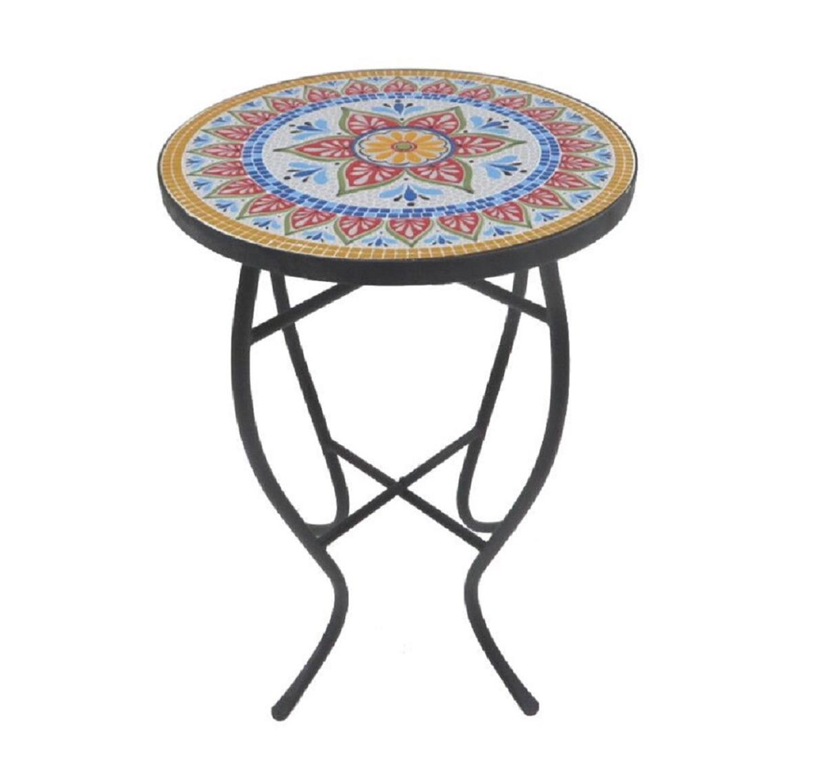 Click here for Jiallo Mosaic Art Collection Classic Accent Table... prices
