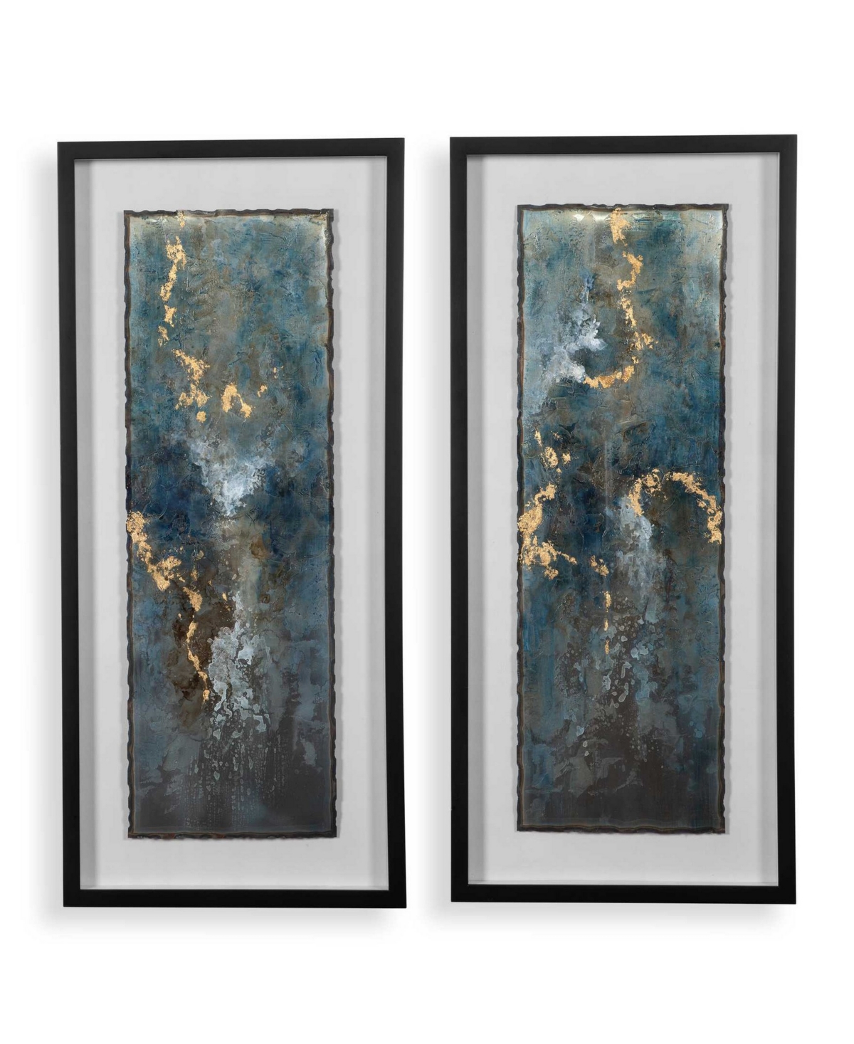 Click here for Uttermost Glimmering Agate Framed Prints  Set of 2... prices