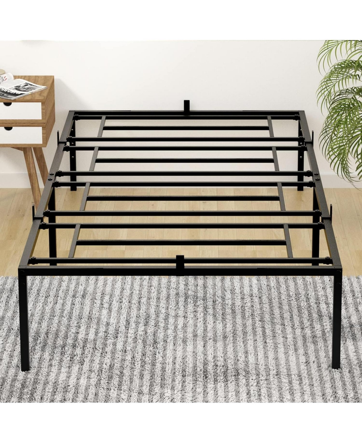 Click here for gaomon Twin Metal Platform Bed Frame with Storage... prices